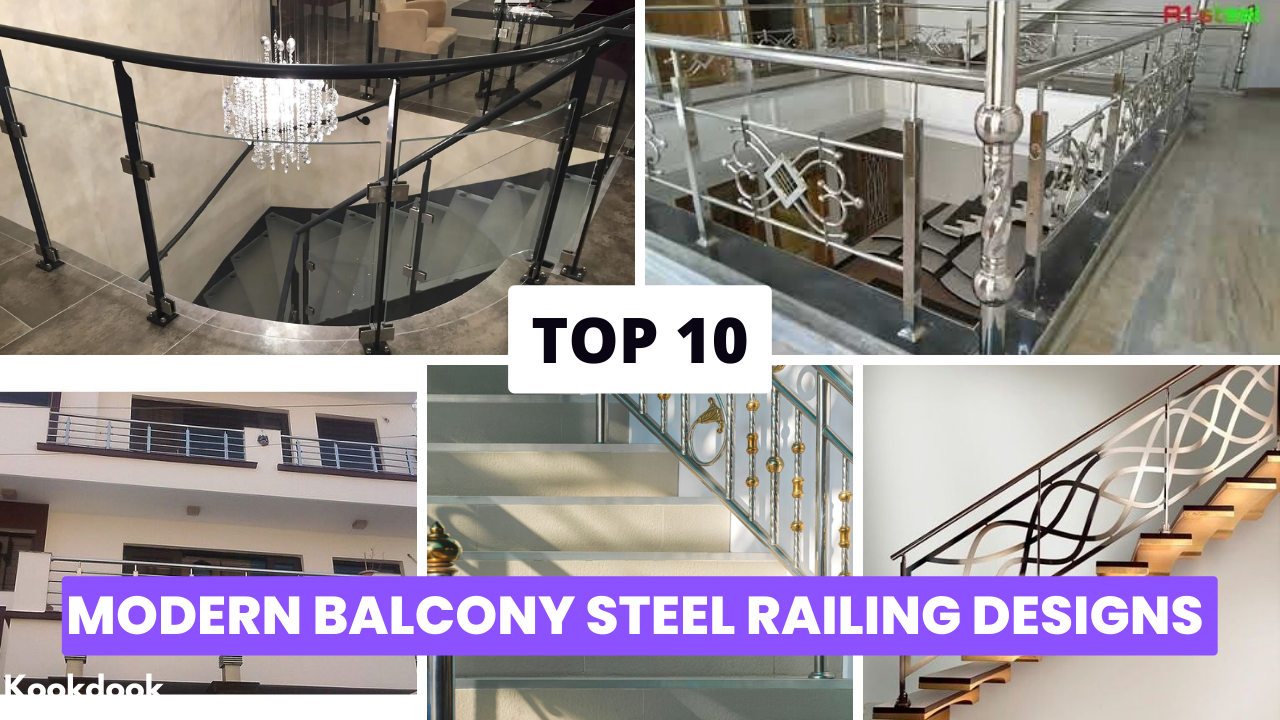Top 10 Modern Balcony Steel Railing Designs For Home 2023
